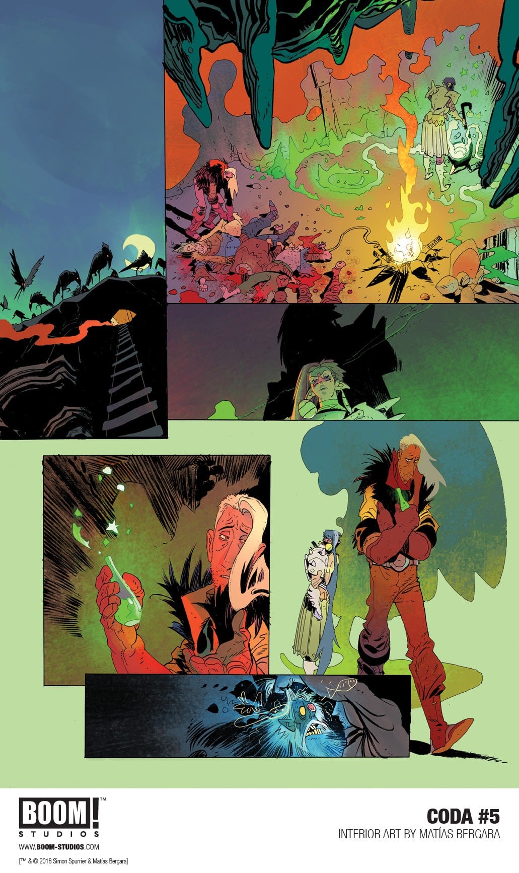 In Coda #5, Serka Must Infiltrate the Bandit City of Thundervale ...