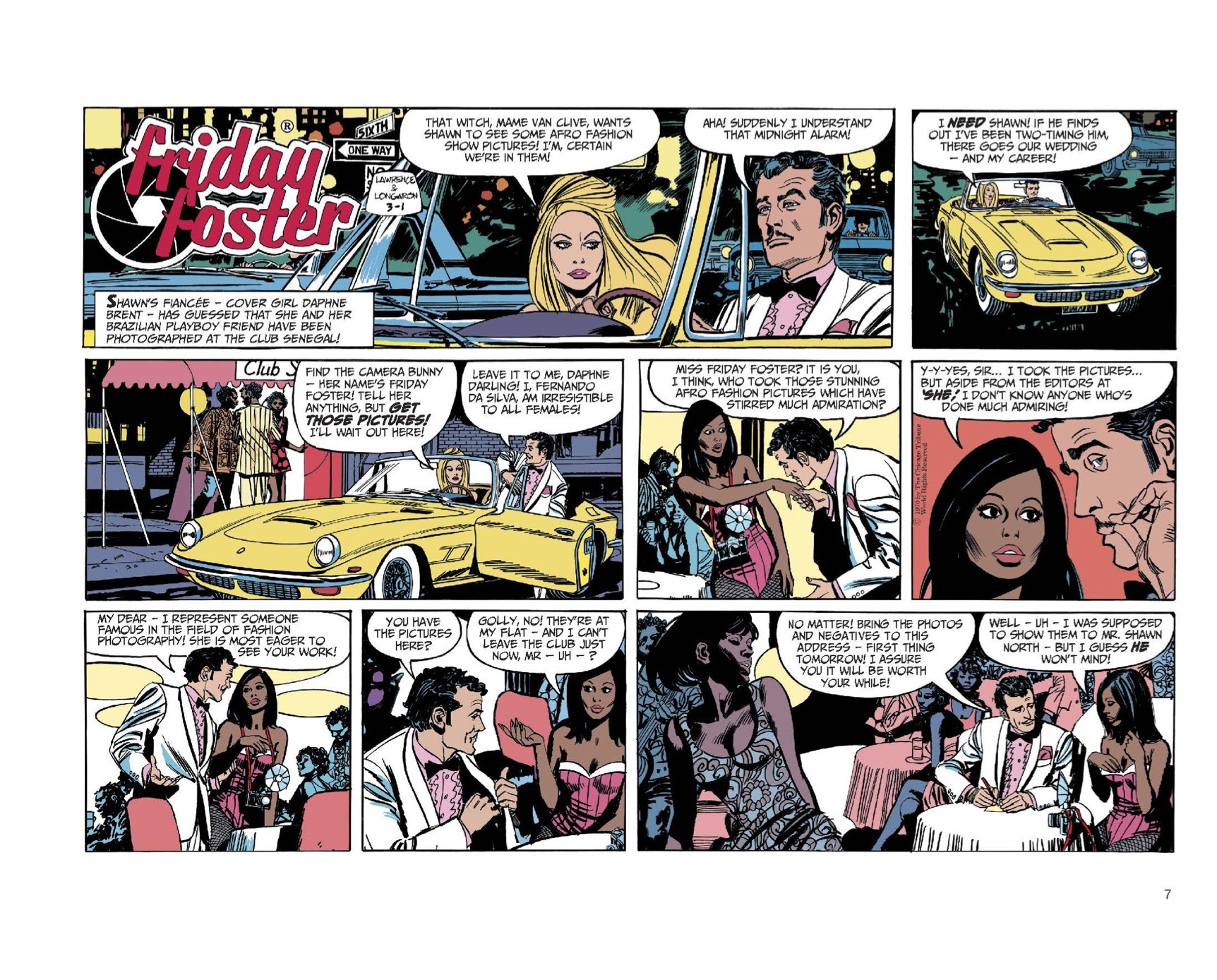 Ablaze Publishing Announces Friday Foster Ultimate HC Comic Edition ...