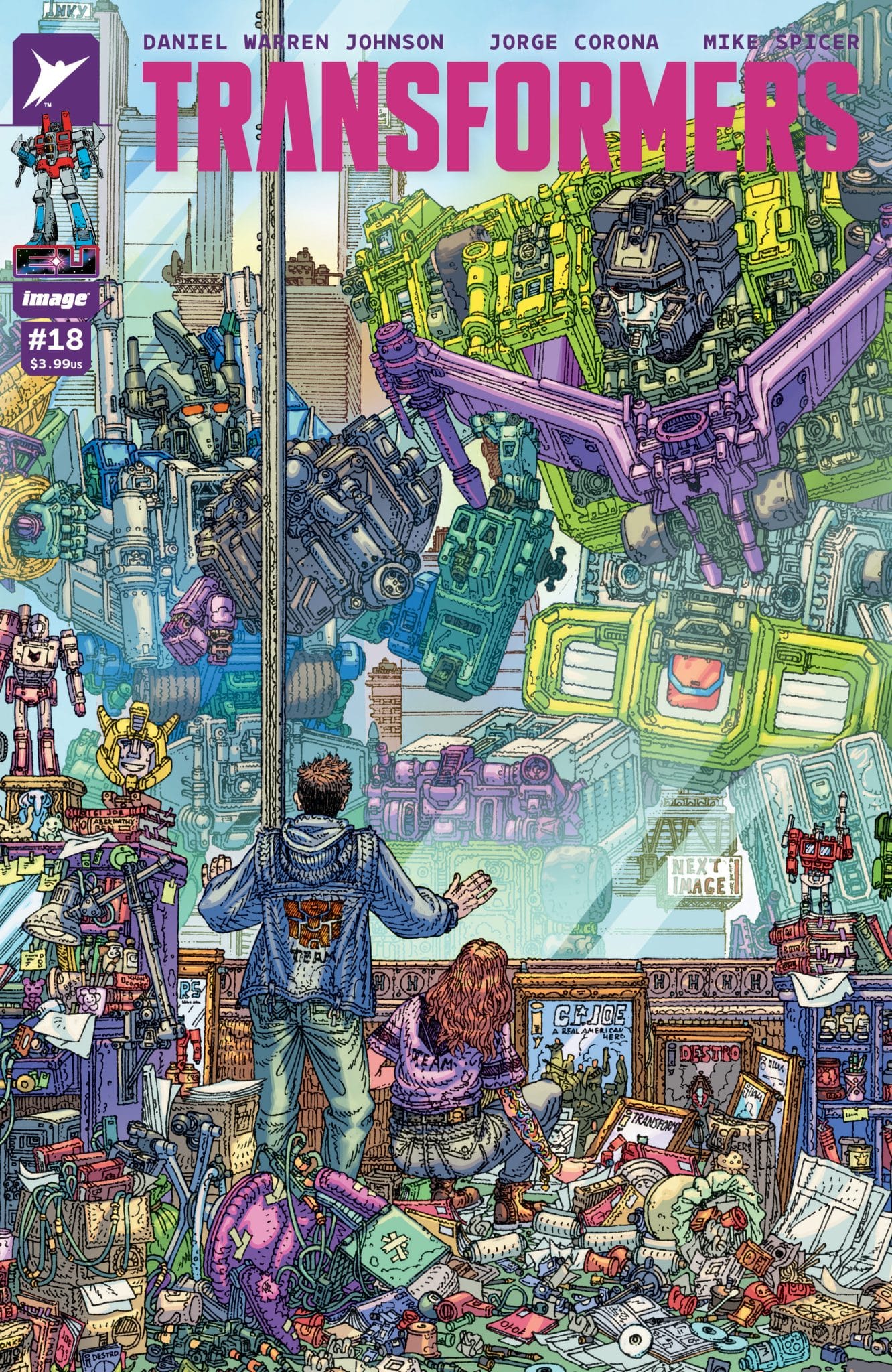 Get a first look at the epic third arc finale for Transformers ...