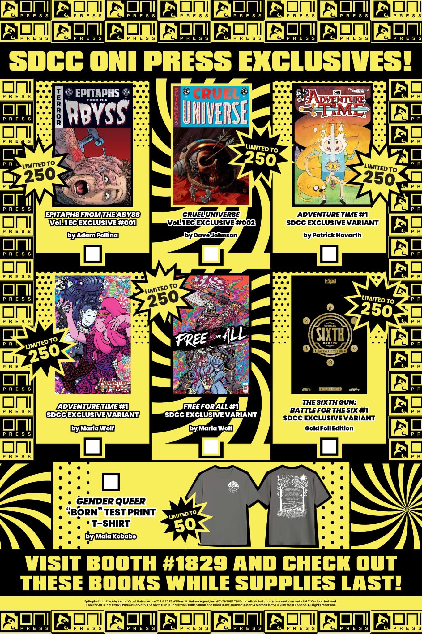 SDCC 2025: Oni Press’ Exclusives, Panels, Signings, and More Revealed ...