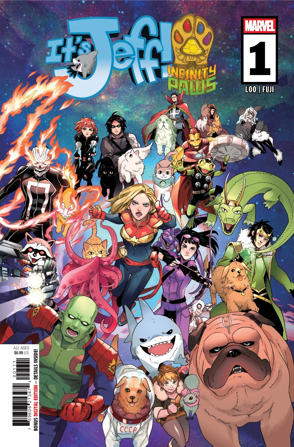 Preview: It's Jeff: Infinity Paws #1 - Graphic Policy