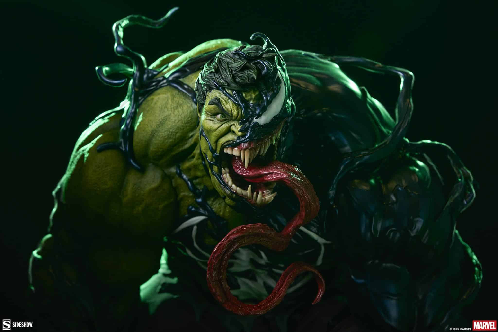 Hulk gets Venomized in a new Statue from Sideshow - Graphic Policy