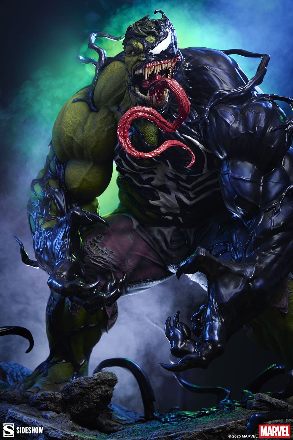 Hulk gets Venomized in a new Statue from Sideshow - Graphic Policy