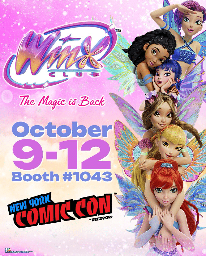 NYCC 2025: Winx Clue Celebrates its New Series with a Magical Fan ...